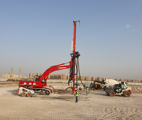 Controlled Modulus Columns CMC Soil Improvement - Technique - Menard Meca